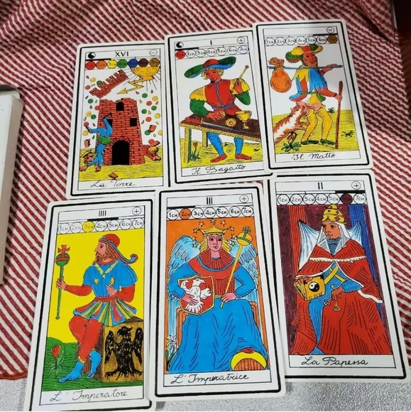 Other | Rare Energy Tarot Tarocchi E Chakra By Vercellesi Gasparri 1999 ...